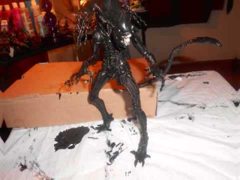 HOW I MADE MY CUSTOM PREDALIEN WARRIOR FIGURE - YouTube
