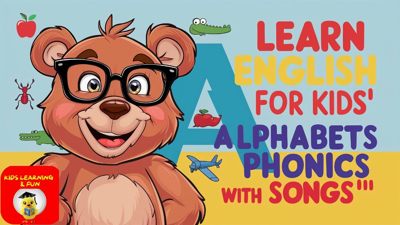 Learning ABC Letters with Phonics Song | English Vocabulary #kids - YouTube