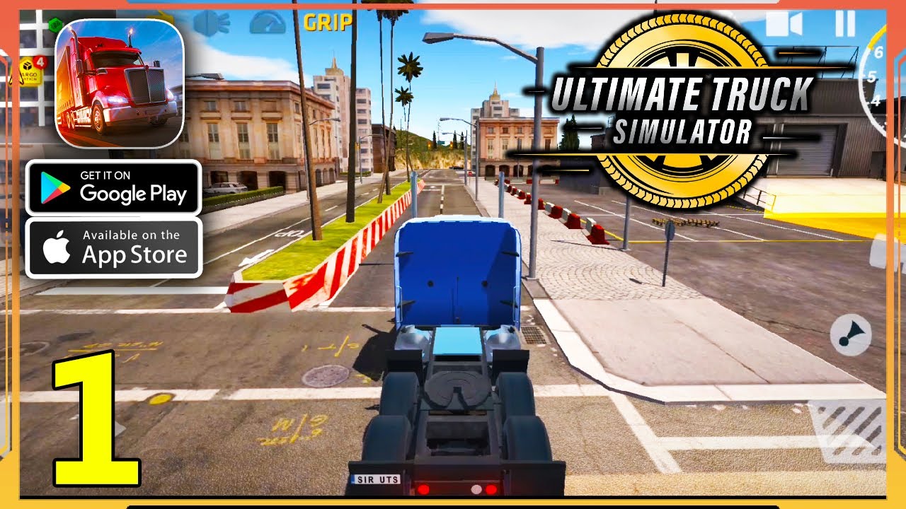 ULTIMATE TRUCK SIMULATOR - ANDROID / iOS GAMEPLAY - #1 - YouTube