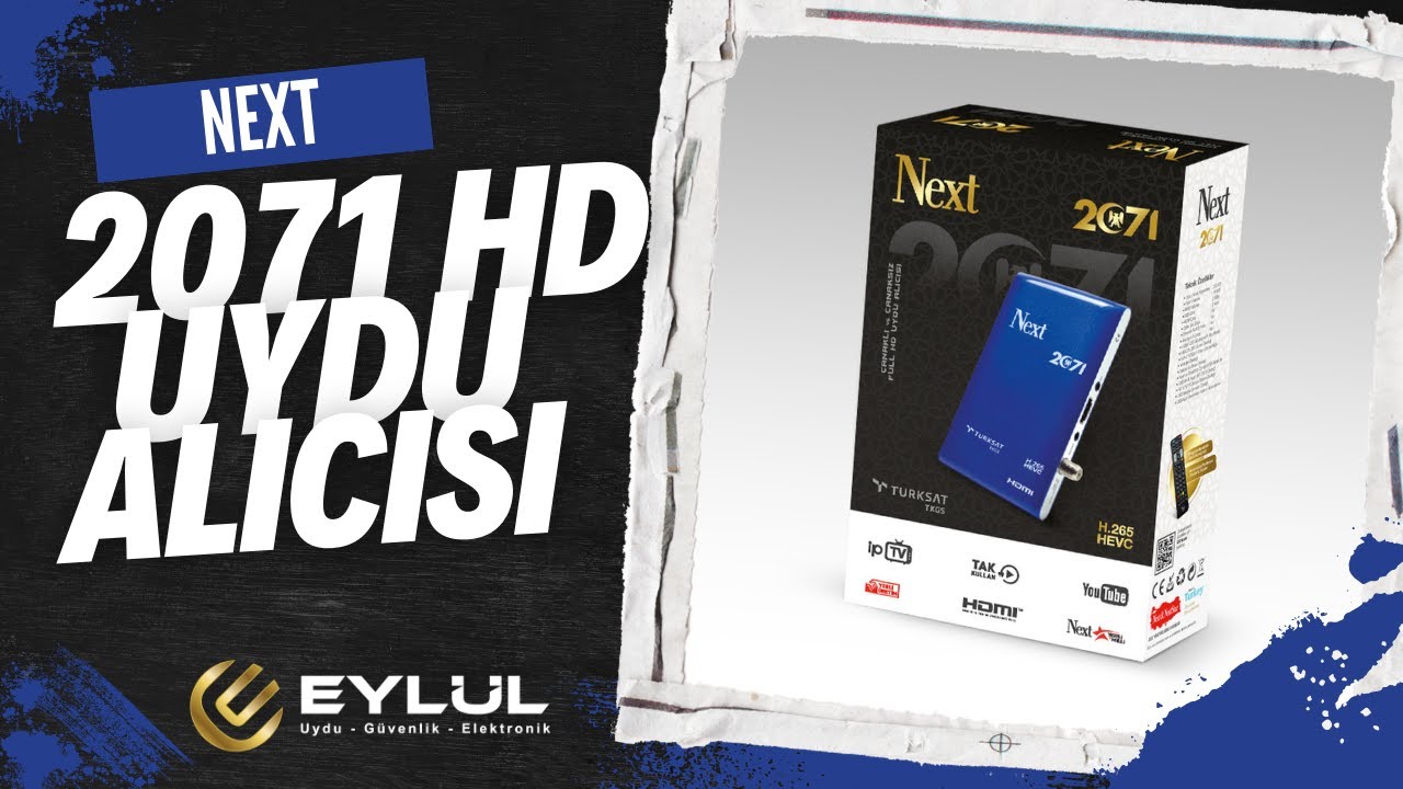 Next 2071 Hd Uydu Alıcısı - YouTube
