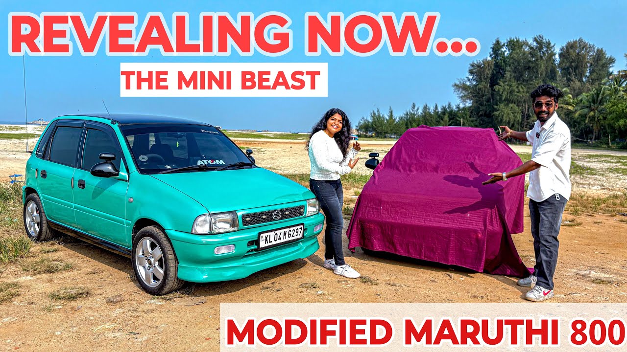 So he arrived | Modified Maruthi 800 | Old Car Restoration | Car ...