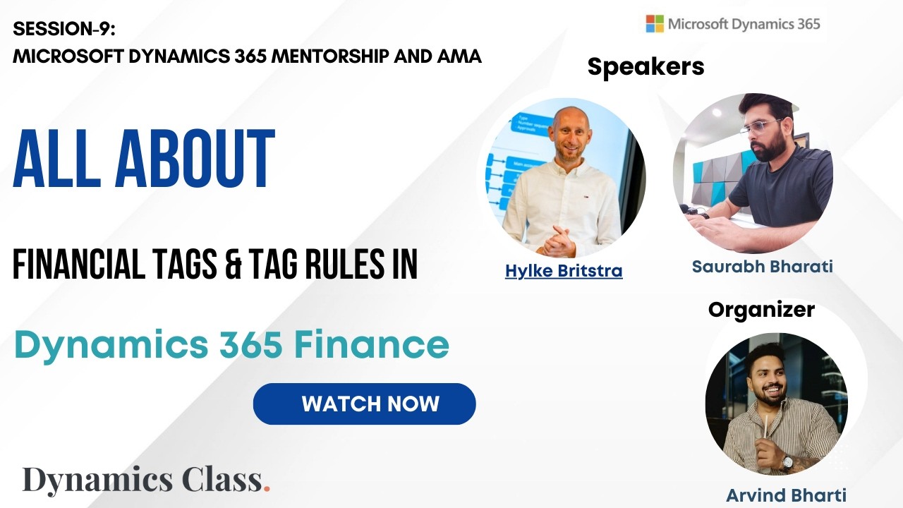 Session-9: Financial Tags and rule in Dynamics 365 Finance - YouTube