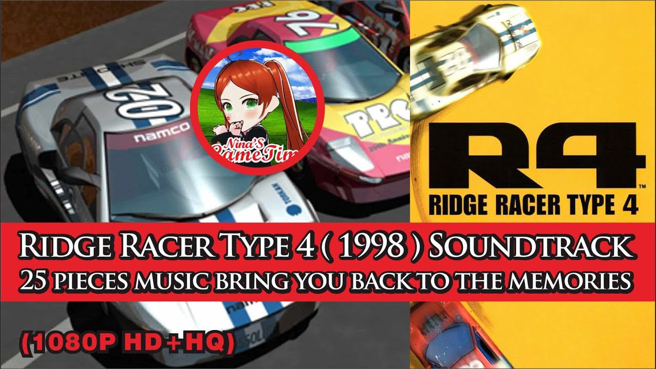 (OST) Ridge Racer Type 4 ( 1998 ) R4 Soundtrack Let 25 pieces music ...