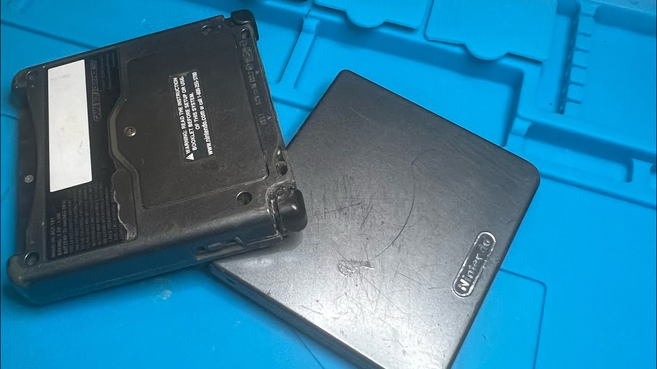 Broke your Gameboy Advance sp? Here's How to fix it! - YouTube