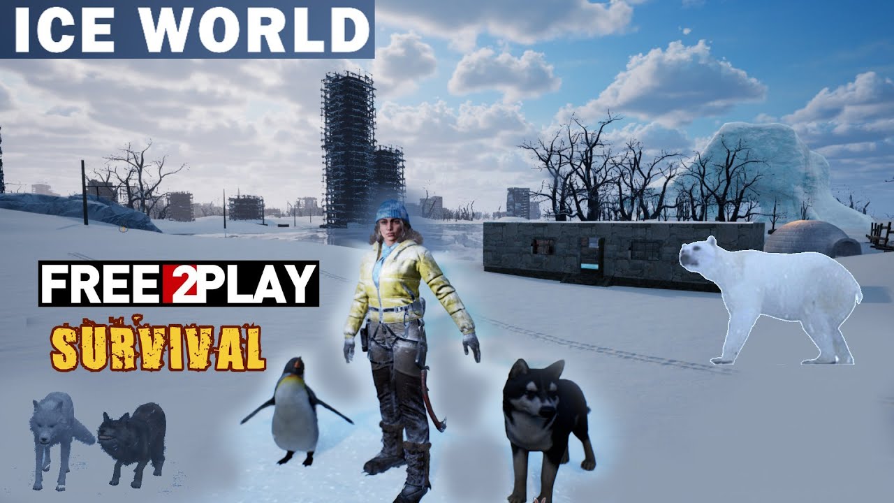 Ice World Gameplay PC Steam Free to Play Survival game RELEASE DATE:Oct ...
