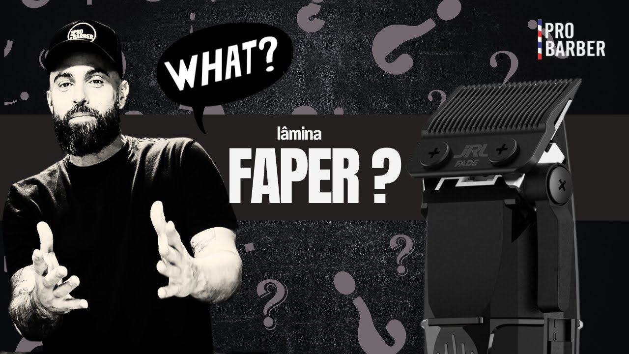 💈 Polemica !! Afinal a lâmina da JRL é Taper, fader ou faper | Pro ...