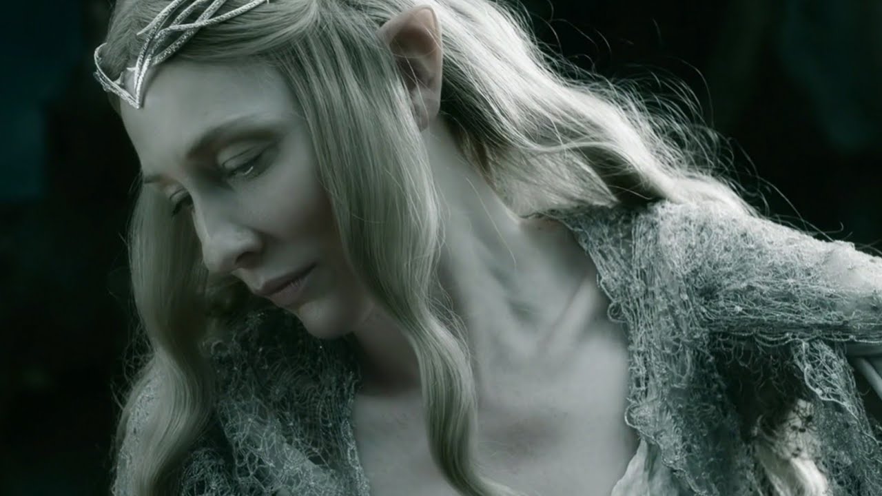 Lady Galadriel saves Gandalf | Extended Scene | The Hobbits Battle of ...