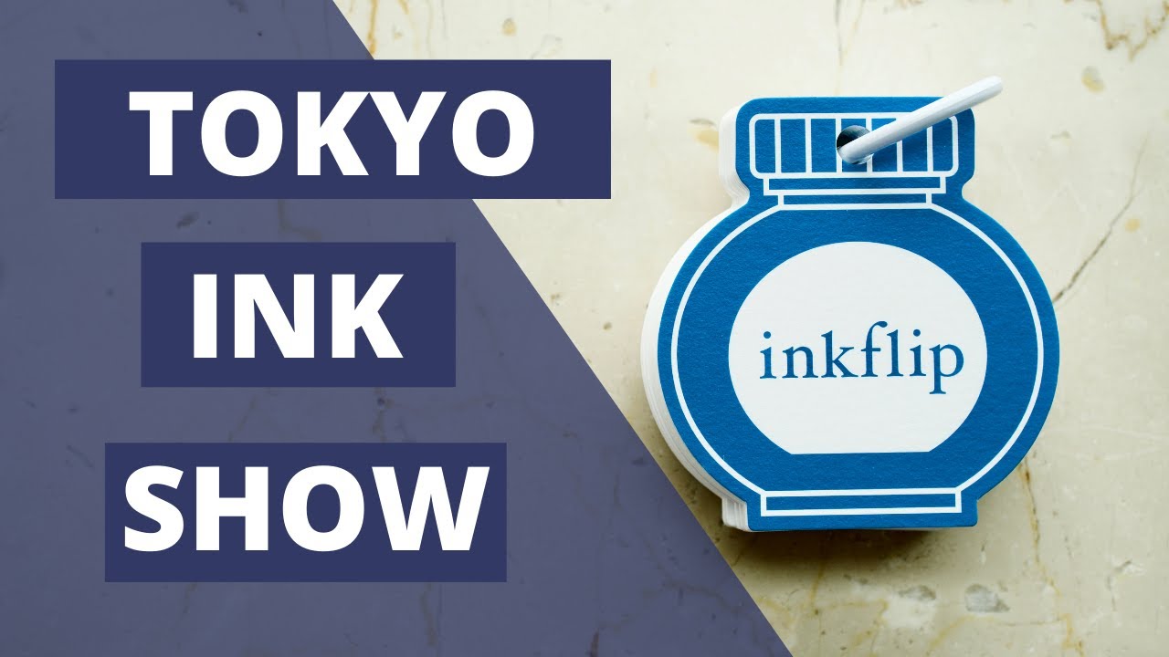 Japanese Fountain Pen Ink Show (Inku-Numa Part 1) - YouTube