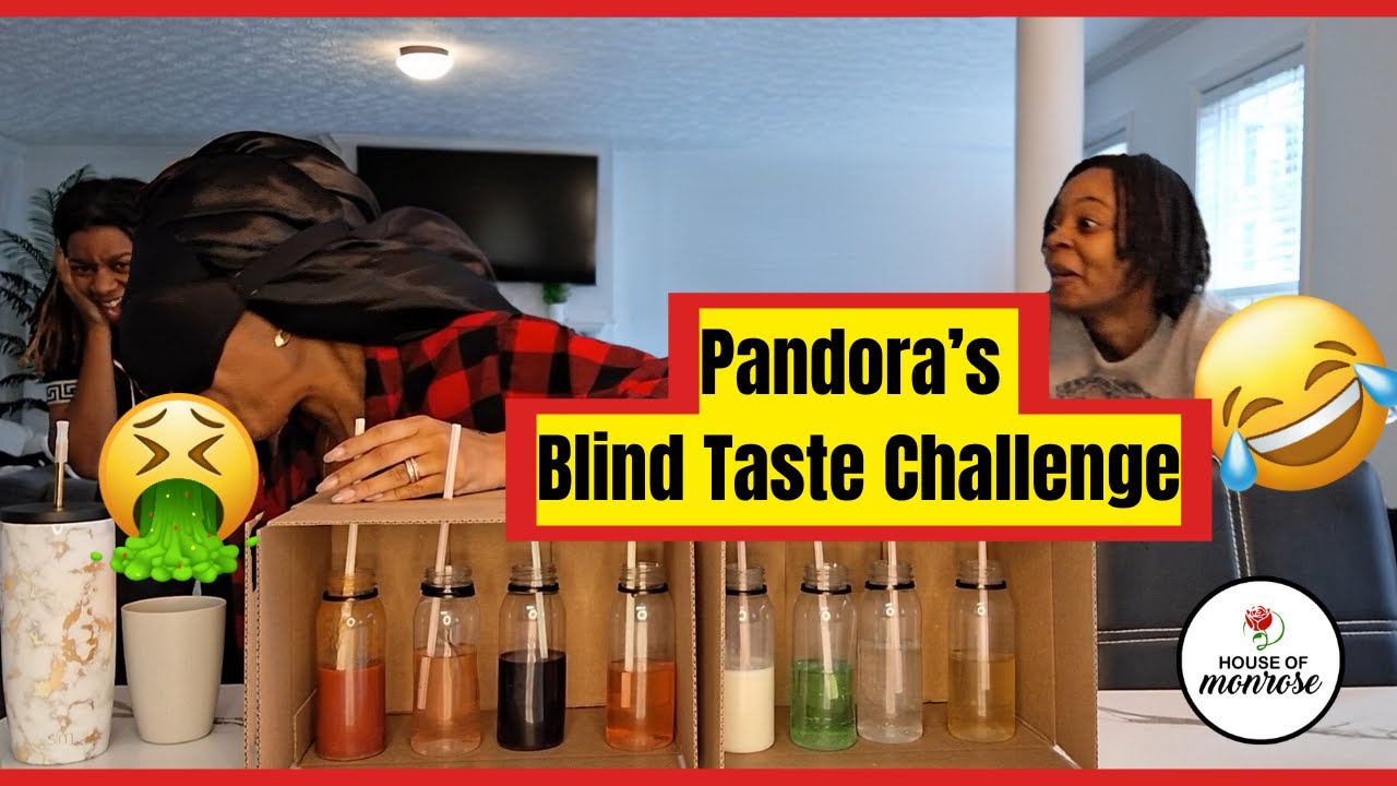 Pandora's Blind Taste test Challenges - YouTube