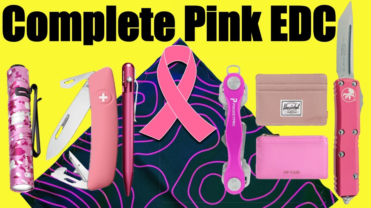 Complete Pink Everyday Carry (EDC) - Unboxing - YouTube