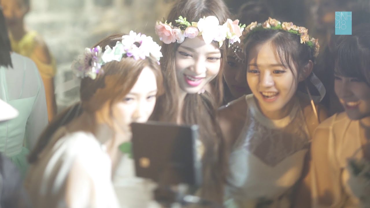 SNH48 - 梦想岛 珍藏MV拍摄花絮 - YouTube