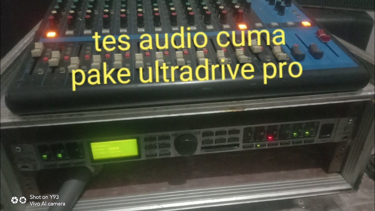 tes audio pake ultradrive pro - YouTube