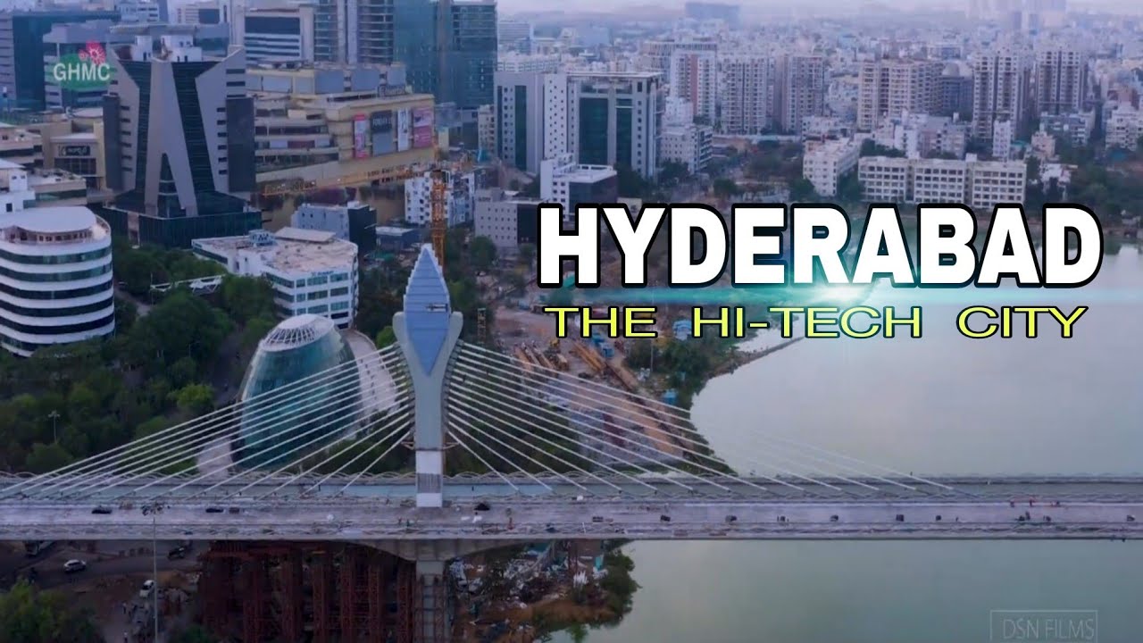Hyderabad City || The Hi-Tech City || Capital of Telengana || Debdut ...