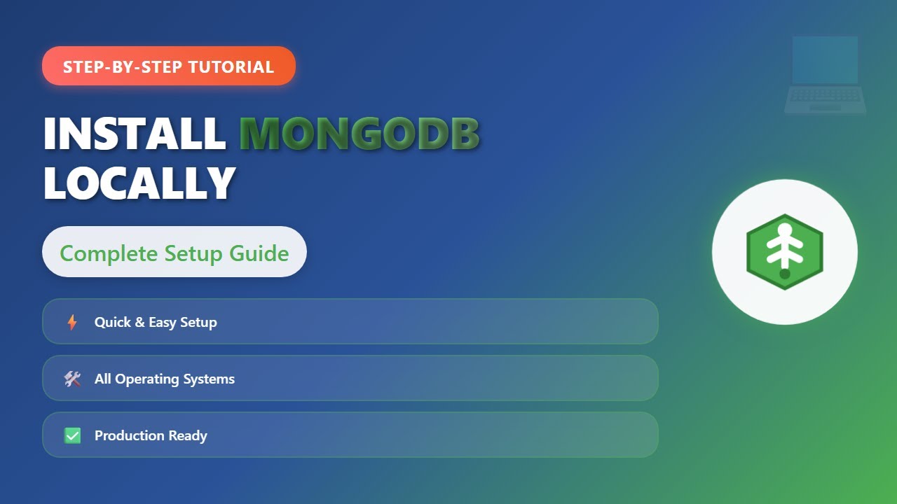 Install MongoDB Locally: A Beginner's Guide (2025) - YouTube