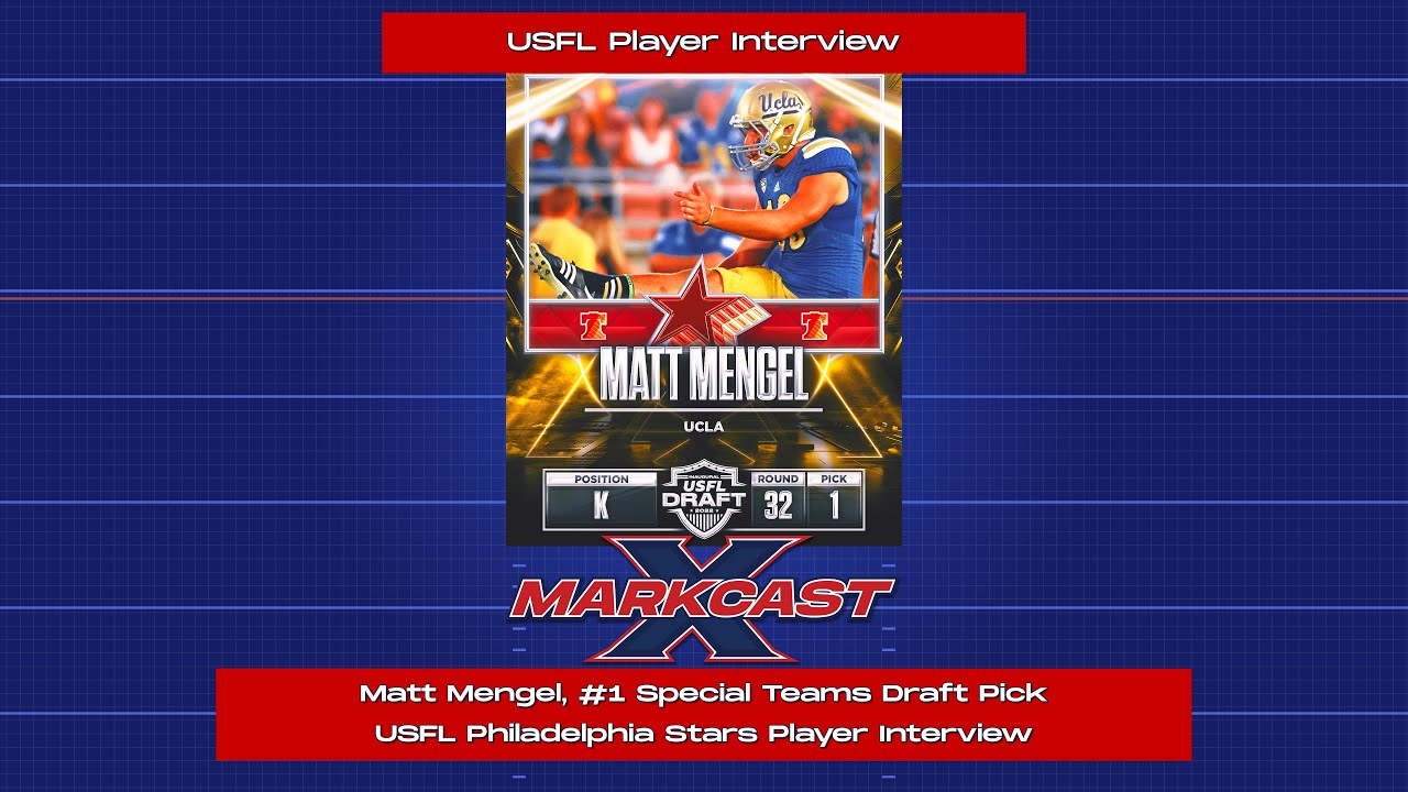 USFL 2022 Player Interview | USFL Philadelphia Stars' Matt Mengel ...