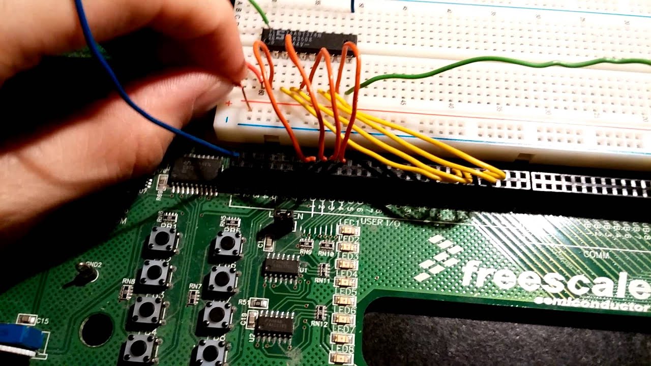 Octal latch testing - YouTube