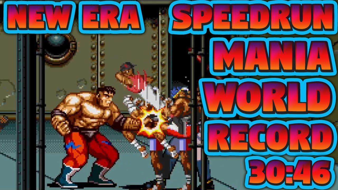 Streets of Rage 2 NEW ERA 2P SKATE & MAX MANIA Speedrun WORLD RECORD 30:46 - YouTube