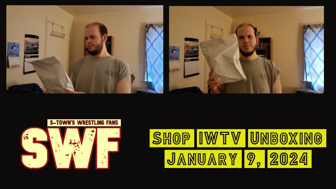 Shop IWTV Unboxing 1-9-2024 | S-Town's Wrestling Fans - YouTube