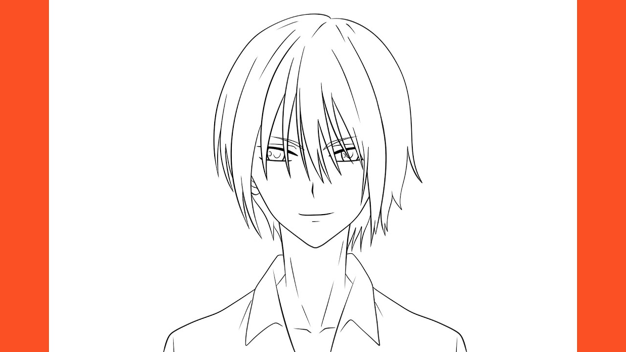 How To Draw Akito (Fruits Basket) - YouTube