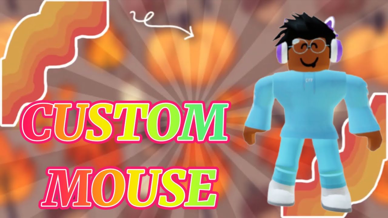 How to get a CUSTOM Roblox Mouse! - YouTube