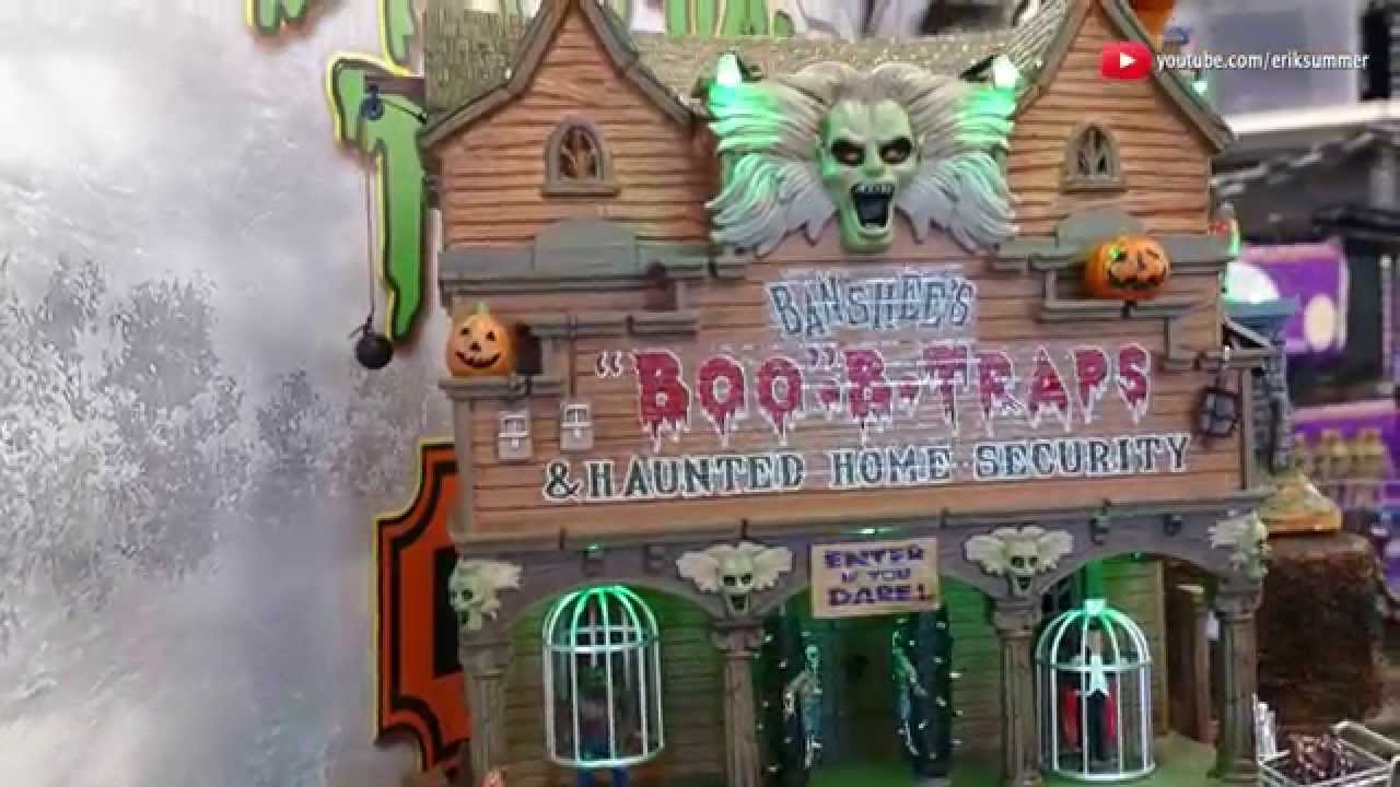 Banshee's Boo-B-Trap Spookytown Halloween Decor - YouTube