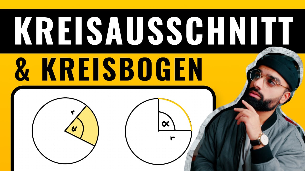 Kreisausschnitt und Kreisbogen berechnen - EINFACH erklärt | Mathe ...