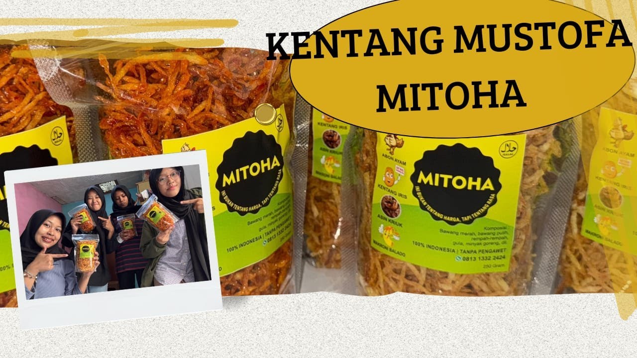 Berkunjung ke Tempat Produksi Kentang Mustofa Mitoha - YouTube