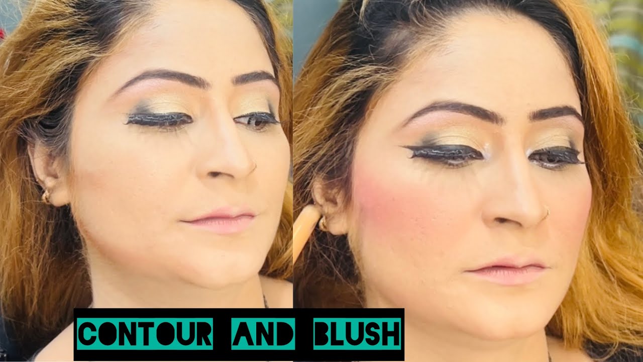 Contour And Blush On Technique and Tips #onlinemakeupcourse ...
