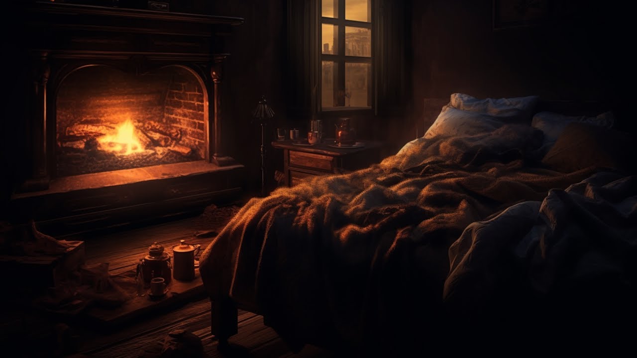 Fireside Dreams: Embrace the Cozy Ambience of Crackling Fireplace ...