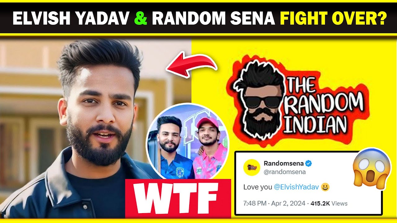 Elvish Yadav and Random Sena CONTROVERSY OVER ?😱| Random Sena vs Elvish ...