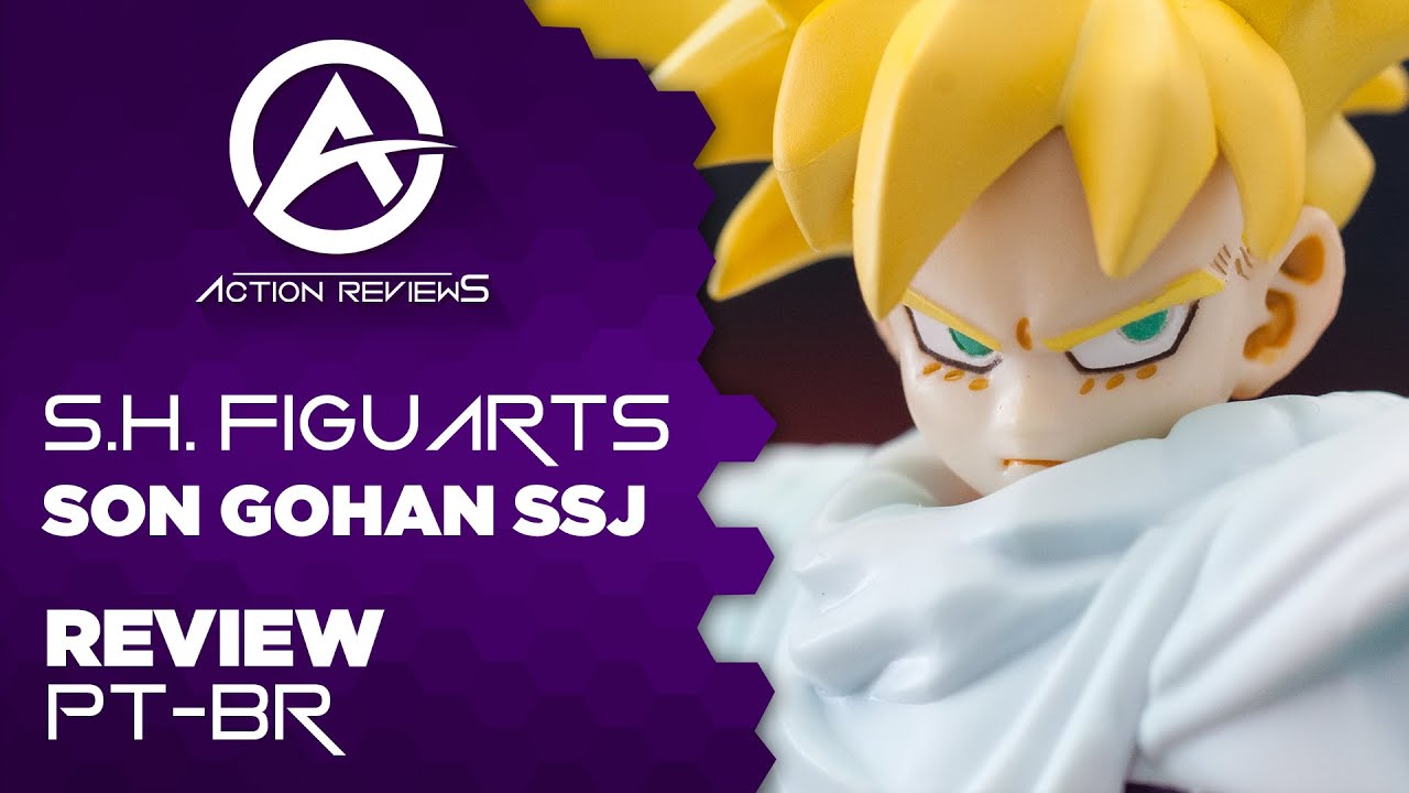 S.H. Figuarts - Super Saiyan Son Gohan Review - Relançamento (PT-BR ...