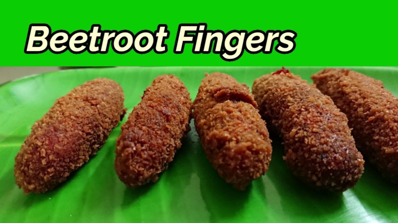 Beetroot Fingers Recipe | Beetroot Recipes | Beetroot Snacks Recipe ...