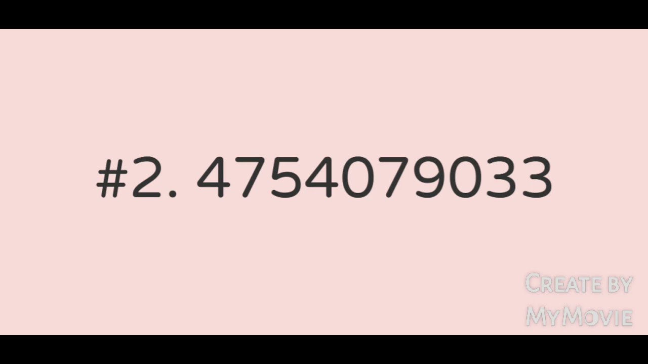 Flamingo roblox id codes for YOU ( please subscribe) - YouTube