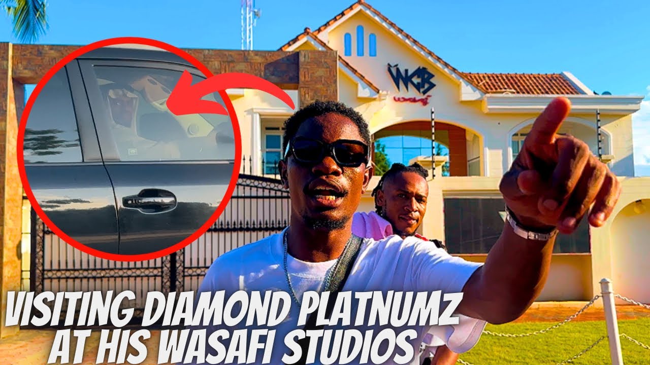Visiting DIAMOND PLATNUMZ At WASAFI STUDIOS | Wasafi Media | Tanzania ...