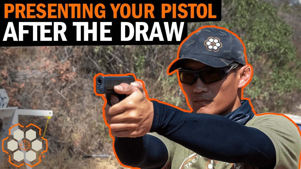 How to Present Your Pistol After Drawing from the Holster (Dry Fire ...