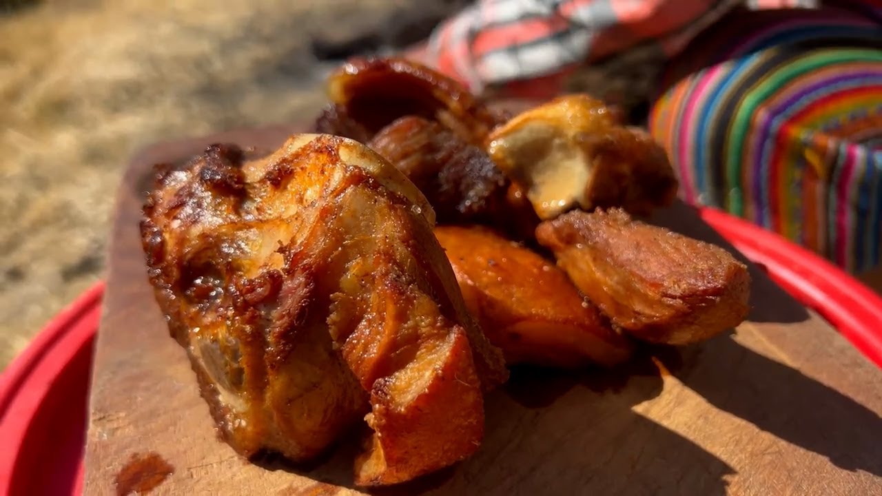 El secreto del Chicharrón de Cerdo y Truco para que no salten. Receta ...