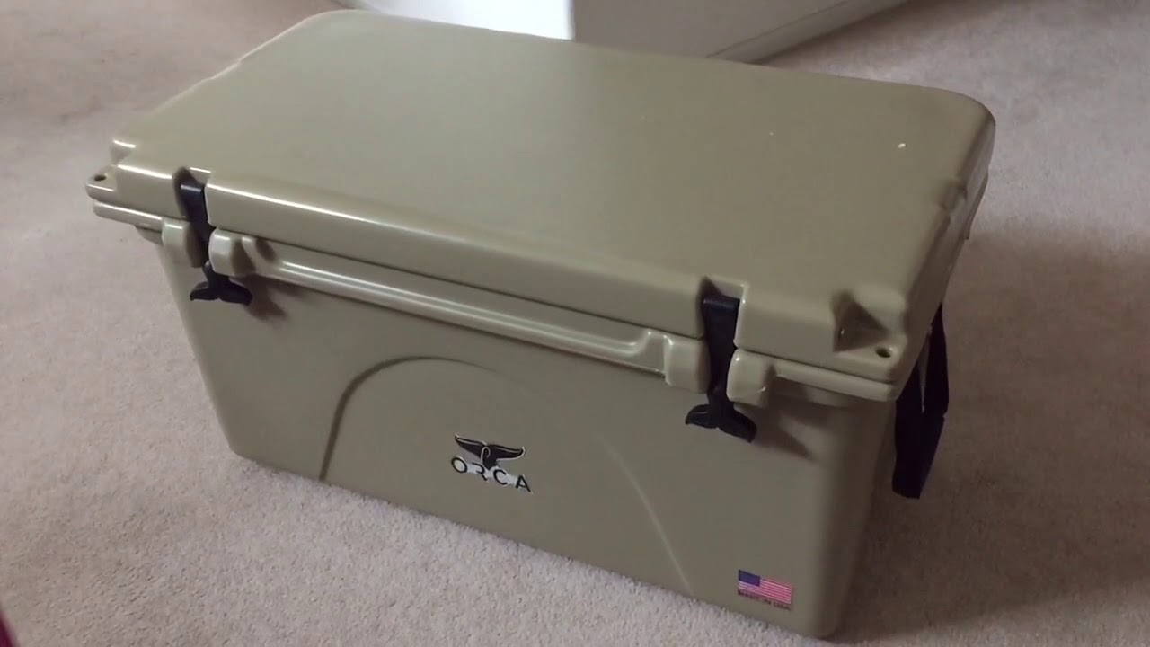 ORCA 75 cooler unboxing - YouTube