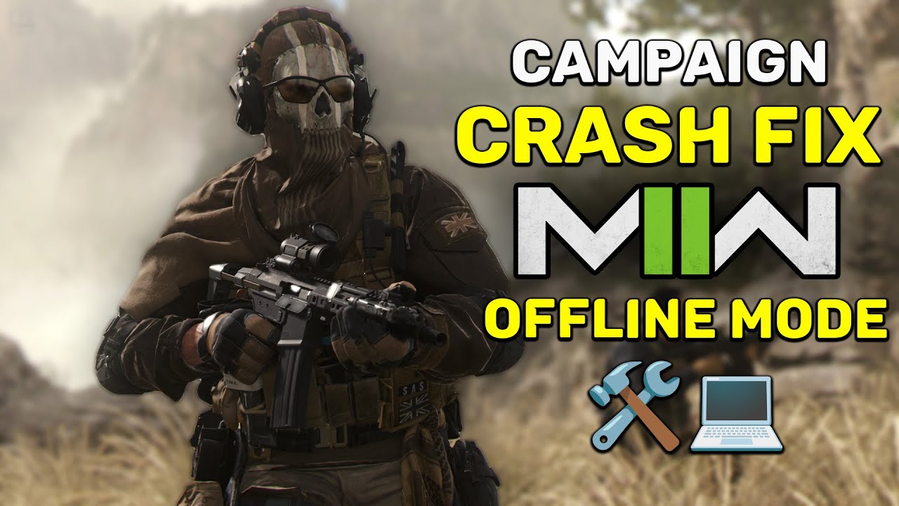 MW2 Crack Campaign Crash Fix 🔧 | Offline Mode 100% Working (No Steam/No ...