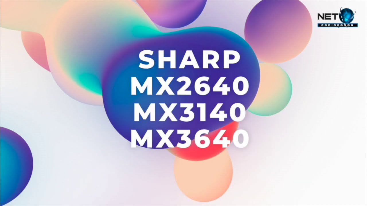 Gama Media Sharp MX2640-Mx3140-Mx3640 (Proceso de Impresión) - YouTube