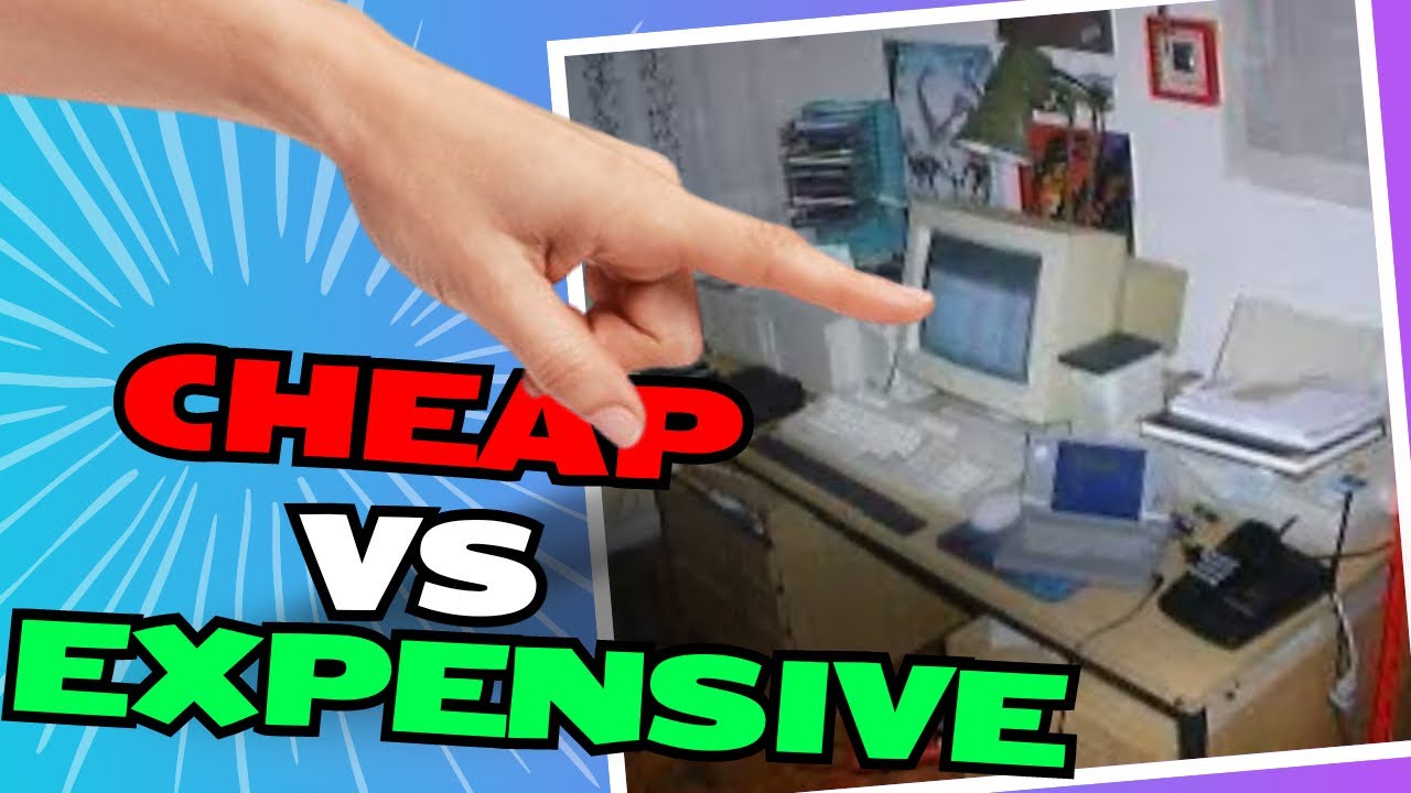 CHEAP VS EXPENSIVE set up - YouTube
