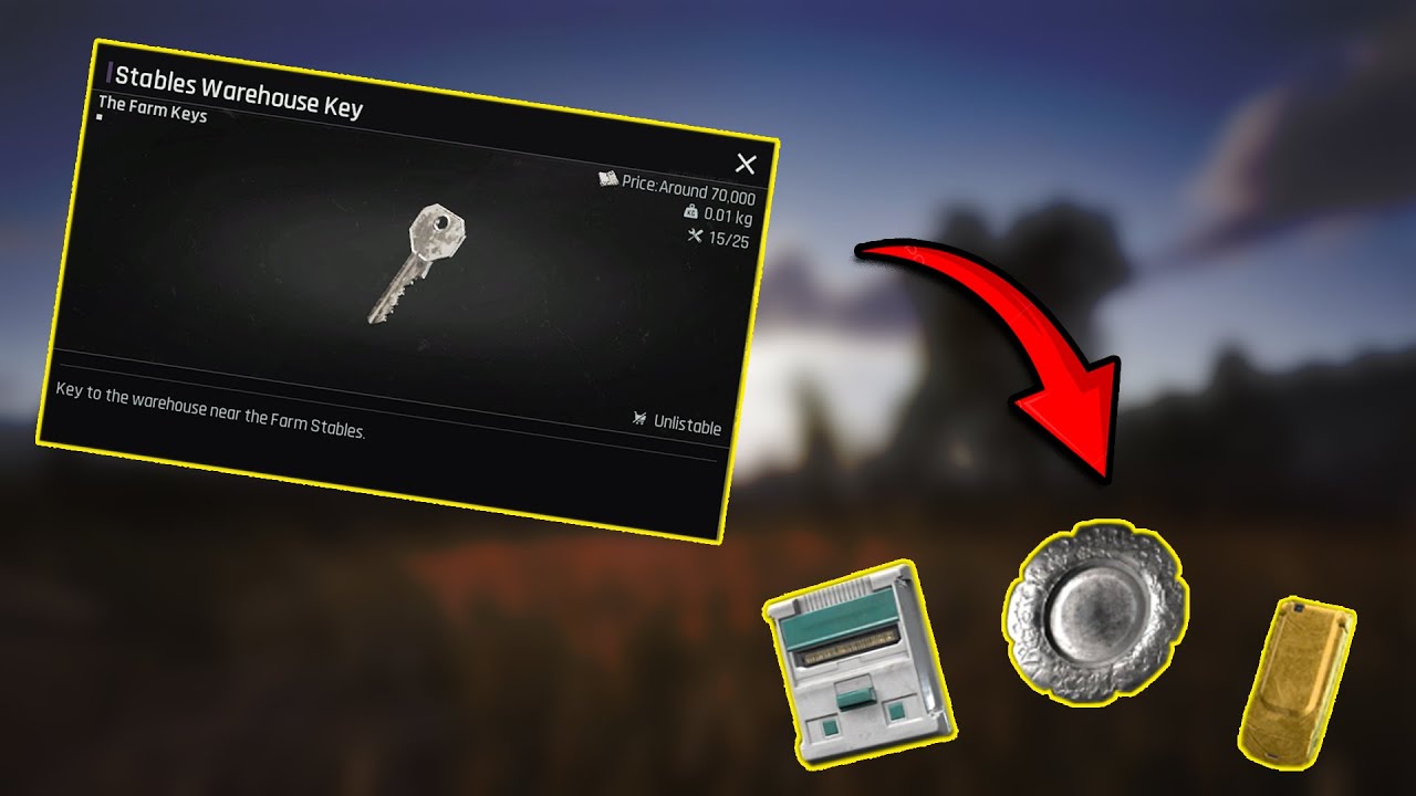 Stables Warehouse Key Loot In Season 1 | Arena Breakout: Infinite - YouTube