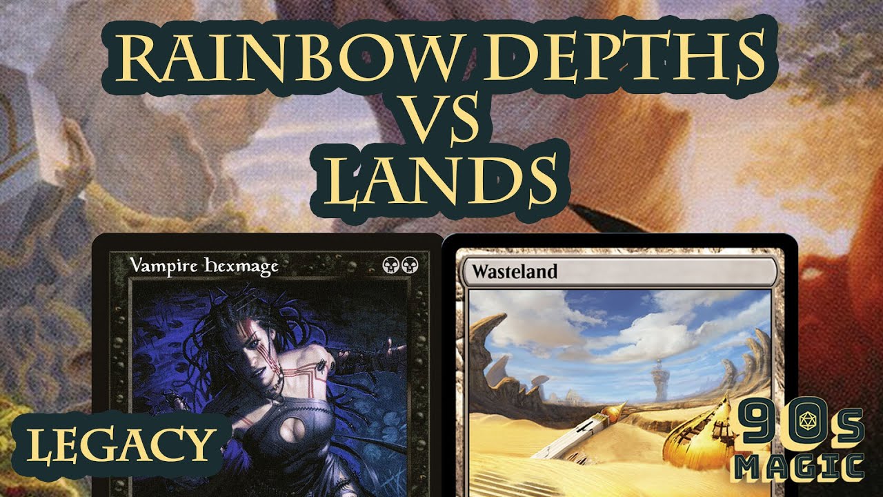 Rainbow Turbo Dark Depths vs Lands [MTG Legacy] - YouTube