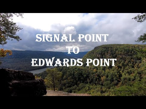 Cumberland Trail SP: Signal Point to Edwards Point, Tennessee - YouTube