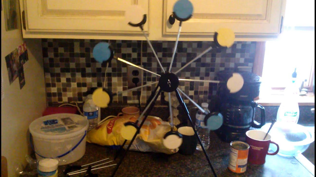 Visichalk spinning target - YouTube