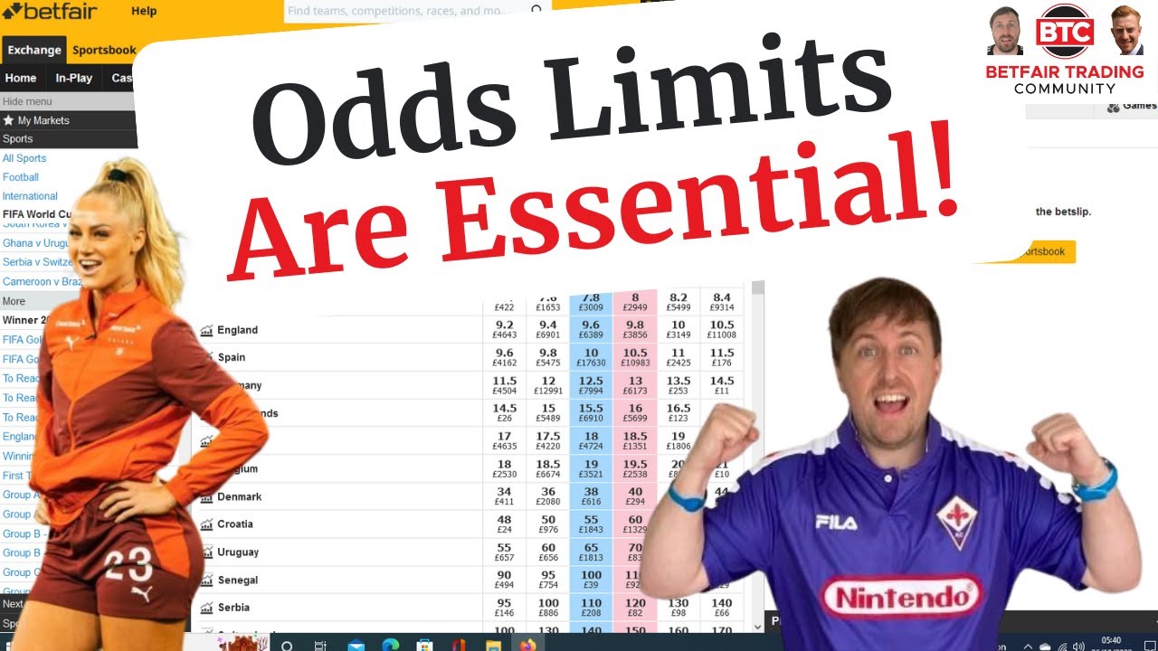 Every Betfair Strategy MUST Have an Odds Limit! - YouTube