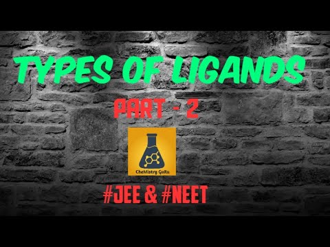 Types of Ligands -Part-2 | Class 12 | By Pathan sir - YouTube
