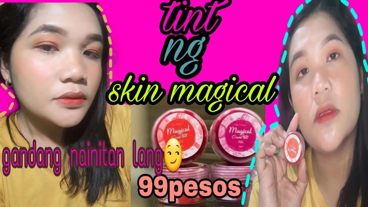 SKIN MAGICAL CREAM TINT RED REVIEW|na shookt ako sa knya - YouTube