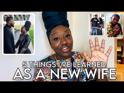 5 Things I’ve Learned As A New Wife - YouTube