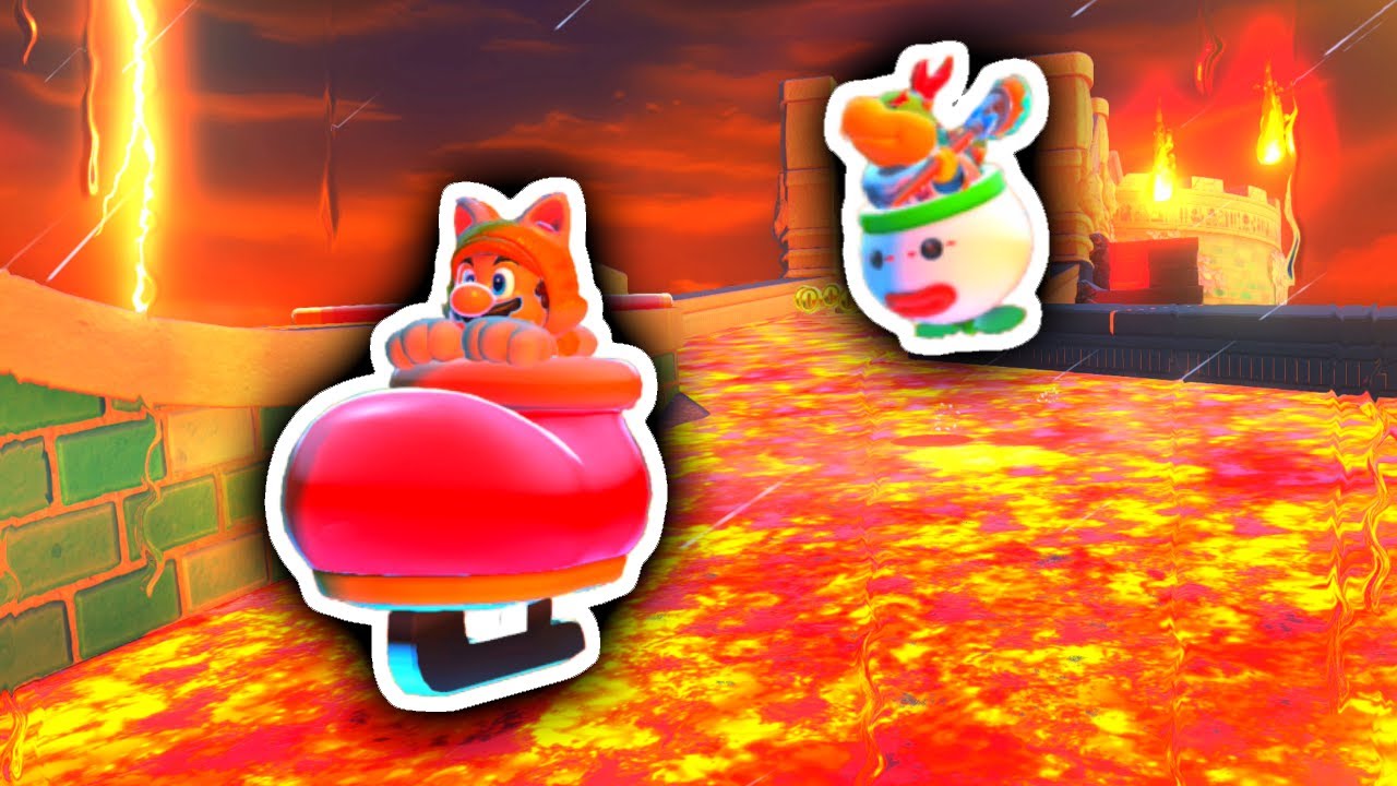 Can you ride an Ice Skate across Lava in Bowser's Fury? - The Floor Is ...