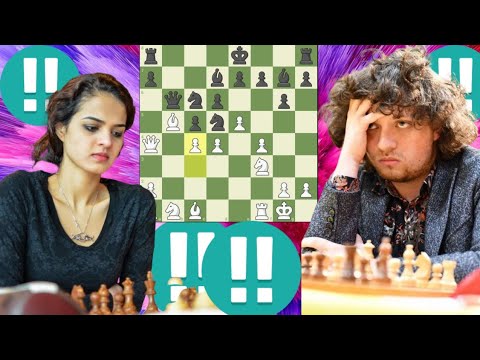 2951 Elo chess game | Hans Niemann vs Tania Sachdev 3 - YouTube
